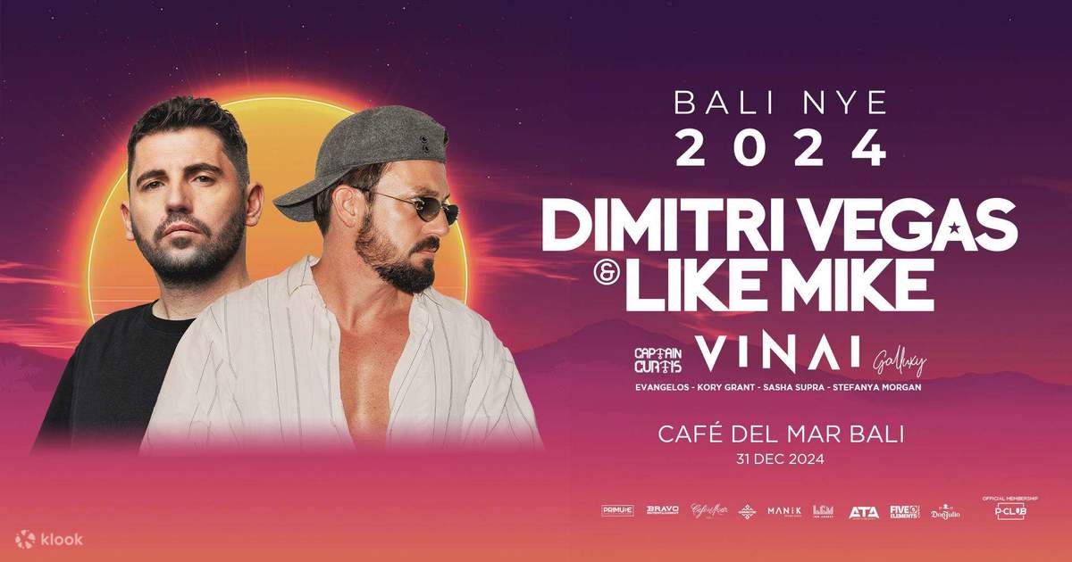 Pertunjukan DJ NYE di Cafe del Mar - Klook Indonesia